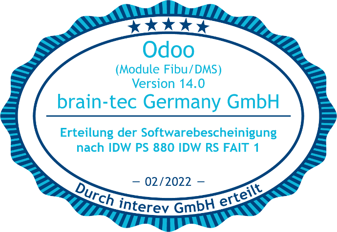 Odoo Finanzen | braintec